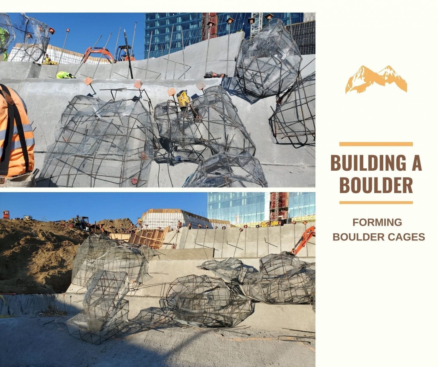 Building a Boulder_Cages - California Waters